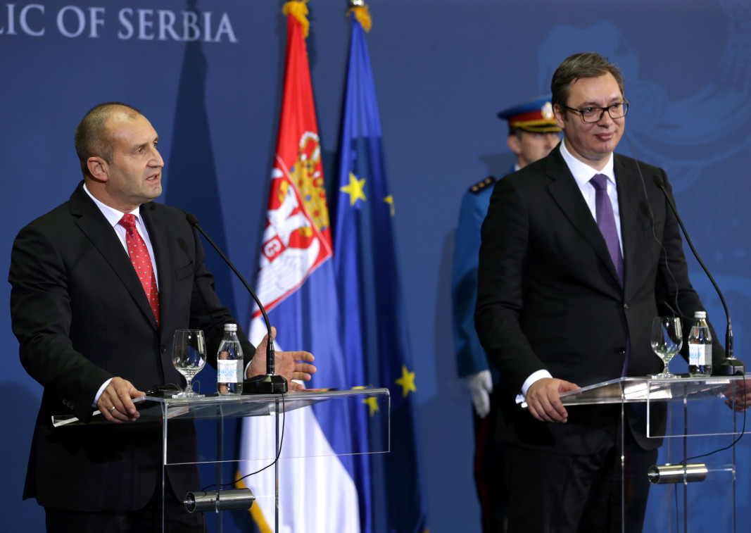 Радев и Вучич откриват строителството на междусистемната газова връзка България Сърбия От деня